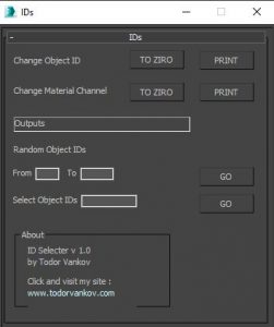 3DS MAX SCRIPT - Todor Vankov
