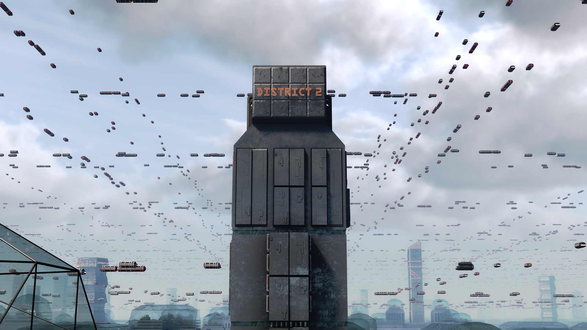 Megacity of Europa at Jupiter - Virtual Reality Tour - Todor Vankov